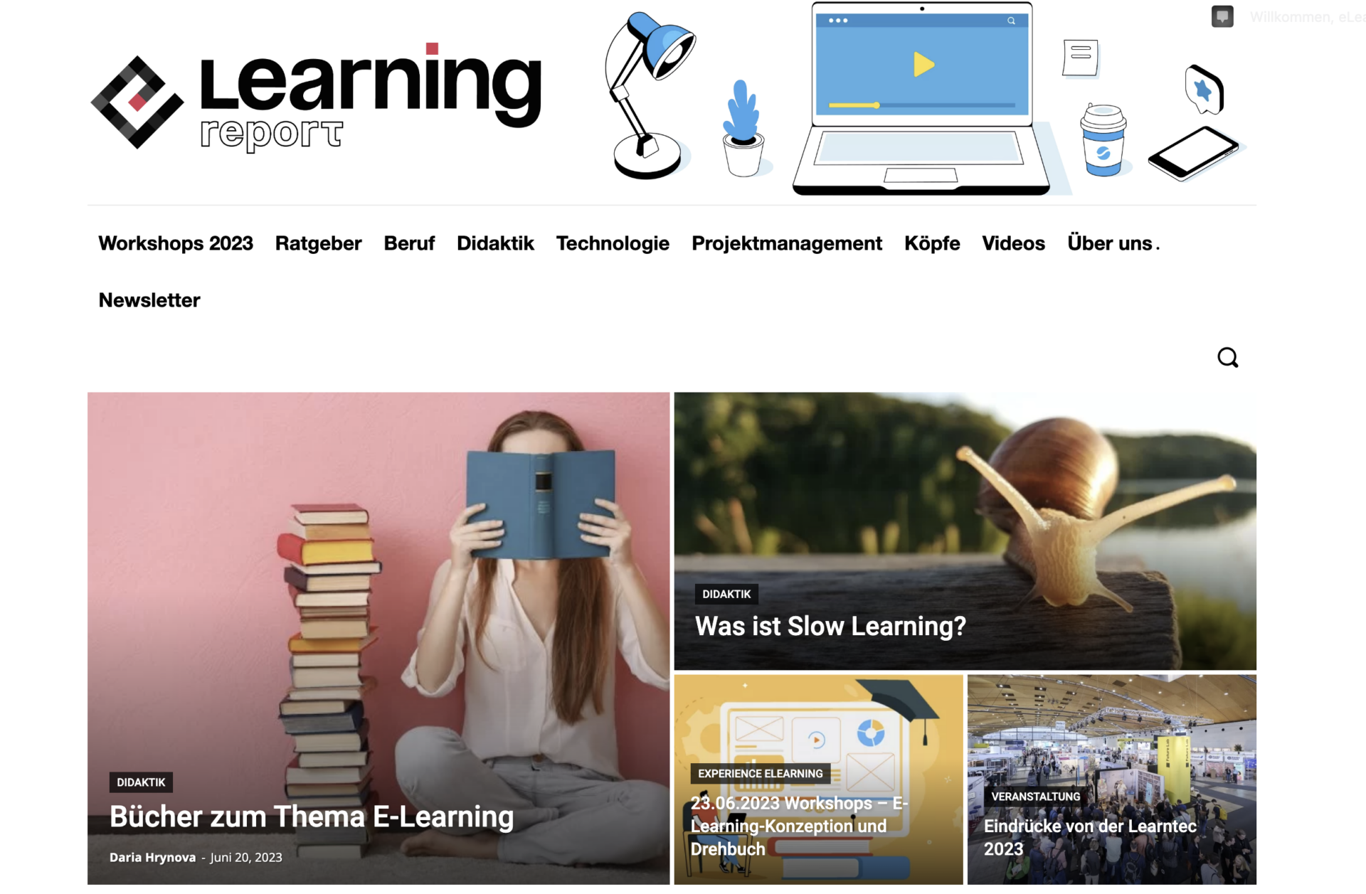 eLearning Report jetzt ein Jahr alt - Infoport